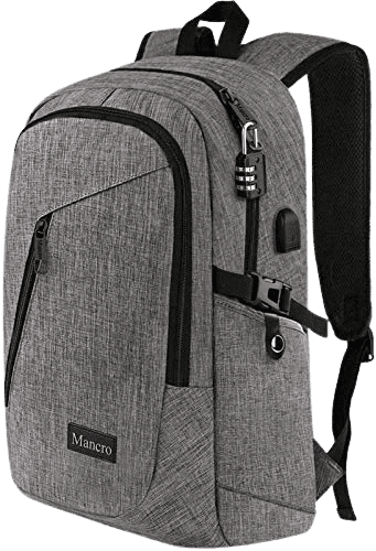 Mancro Laptop Backpack Review: Charge On The Go ⋆ Expert World Travel