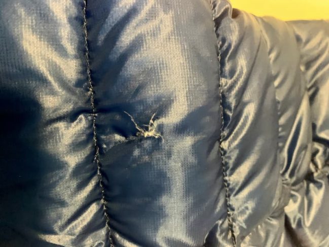 How To Repair A Hole In A Down Jacket ⋆ Expert World Travel