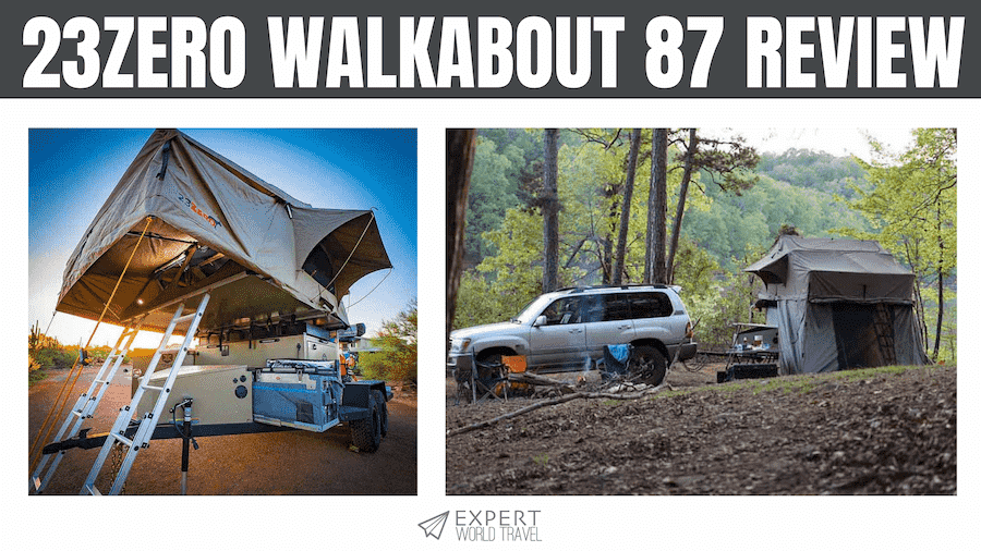 23zero Walkabout 87 Review: Roof Tent For 5 ⋆ Expert World Travel
