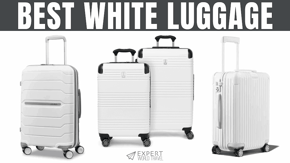 Best White Luggage (From Budget To Value) ⋆ Expert World Travel
